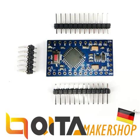 Arduino Pro Mini Atmega328 Komp 33v8mhz Board Mega 328 Atmega328p Qita Eur 599 Picclick De