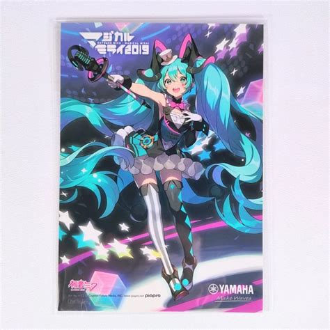 Hatsune Miku Magical Mirai 2019 Seal Sticker Yamaha Japanese From Japan