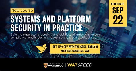 Watspeed At The University Of Waterloo Waterloo On