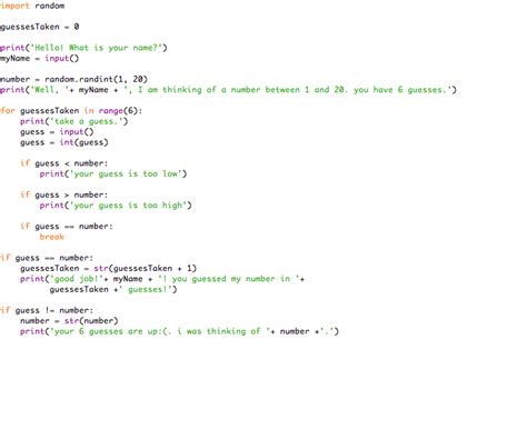 How To Make A Guess The Number Program In Python 3 Steps Instructables
