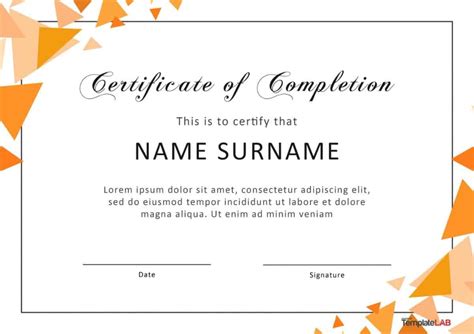 Fantastic Certificate Of Completion Templates Word Powerpoint With 5th Inside Top Training