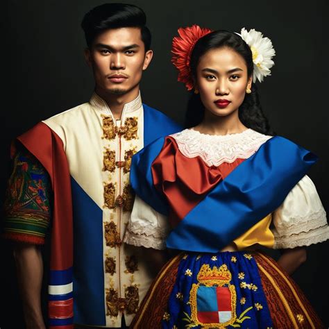 A Touch Of Spain A Dash Of Philippines A Portrait Of Siblings