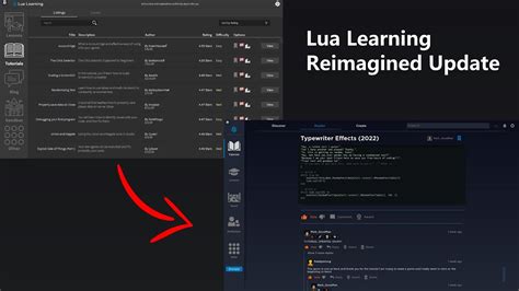 Lua Learning Reimagined Update Youtube