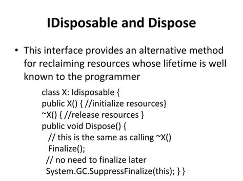 Net Garbage Collector 101 Ppt