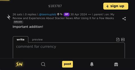 Reply On My Review And Experiences About Stacker News After Using It For A Few Weeks Stacker