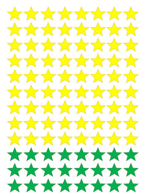 Planilla Stikers Estrllitas Pdf