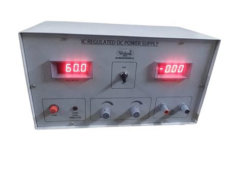 Ic Regulated Dual Display Power Supply At ₹ 4500 Piece Dc Supply Voltage In Ambala Id