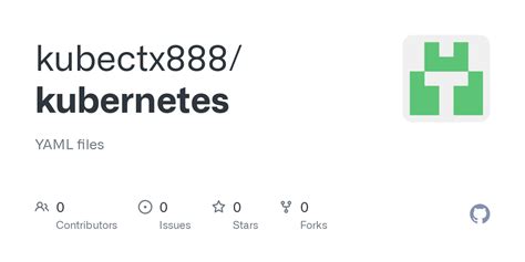 Github Kubectx888kubernetes Yaml Files
