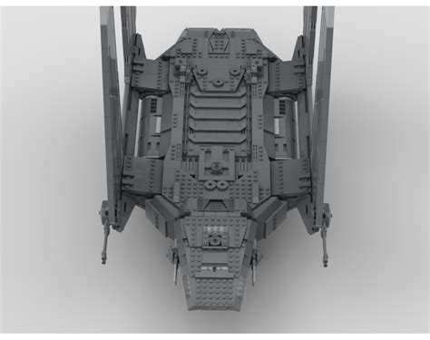 Lego Moc Zeta Class Heavy Cargo Shuttle By Benneech Rebrickable