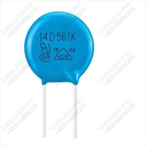 14d561k Mov Metal Oxide Varistor In Pakistan Digilog Pk