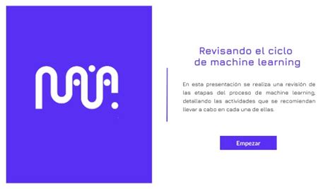 Pml Ciclo Del Machine Learning Genially