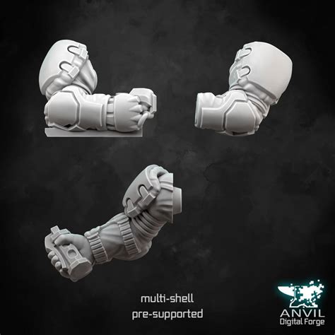 Digital Corporate Security Force Booster Pack Anvil Industry 3d