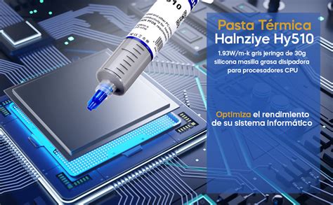 Ociodual Pasta Termica Cpu Thermal Paste Halnziye Hy710 317wmk10g