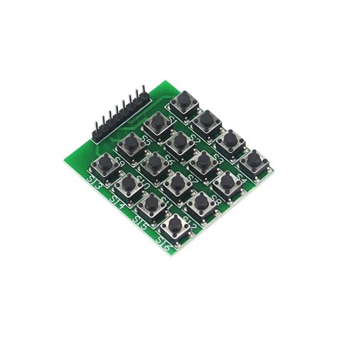 high quality raspberry pi 3 push button 16 key switch module suitable