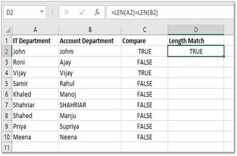 Quick Way How To Compare Values In Excel Quickly Compare 2 Columns