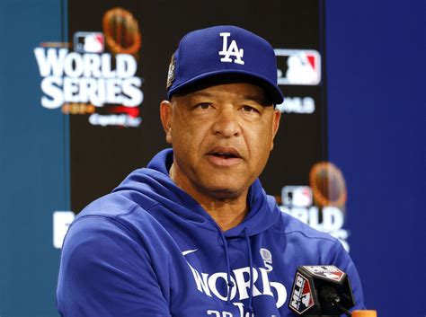 Urgency Just In David Ray Roberts The Head Coach Of The La Dodgers