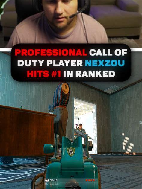 Nexzou Achieves Top Rank In Call Of Duty Multiplayer Tiktok