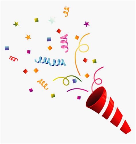 Happy Birthday Confetti Clipart At Sam Vanthoff Blog