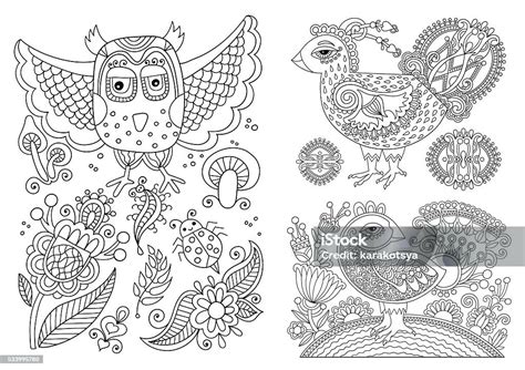 원본영수증에서 흑백 꺾은선형 그림이요 페이지 색칠놀이 예약 컬러링 북 페이지 일러스트레이션 기법에 대한 스톡 벡터 아트 및 기타 이미지 컬러링 북 페이지 일러스트레이션