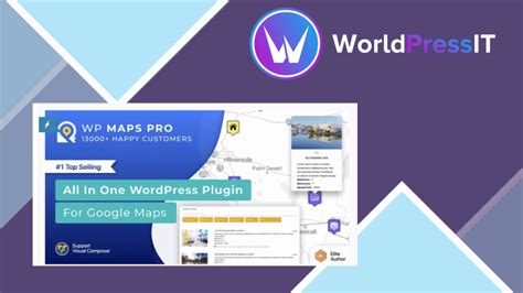 WP MAPS PRO WordPress Plugin For Google Map WorldPress IT