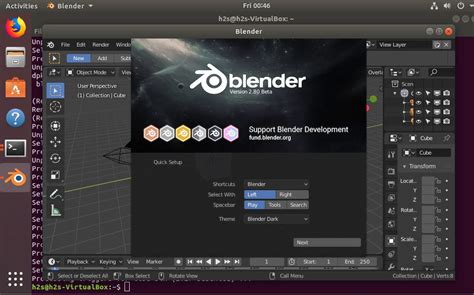 How To Download And Install Blender In Ubuntu H S Media