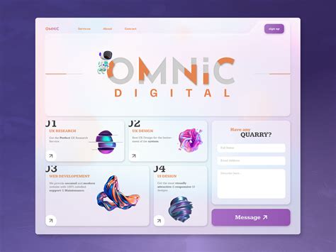 Bento Grid Concept Website Ui Design By Shyket Ahammed On Dribbble