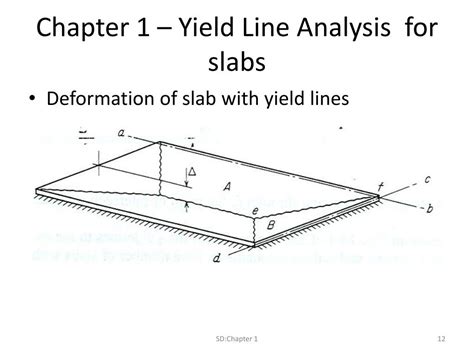 ppt chapter 1 yield line analysis for slabs powerpoint presentation
