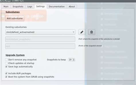 Does Not Create Snapshots Automatically Issue Egara Buttermanager GitHub