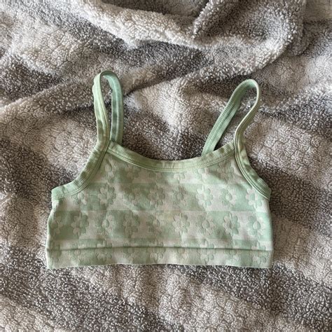 Tillys Green Sleep Bra Worn A Couple Times But When Depop