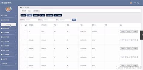 node js毕设人事资源管理系统 程序 论文 基于nojeds环境的员工信息管理系统实现 csdn博客