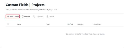 create custom fields for all your data in eway crm outlook crm