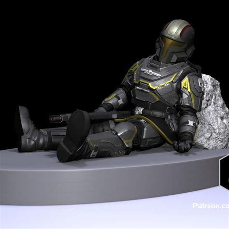 3d Printable 148 Scale Helldivers 3d Print Files By Galactic Armory