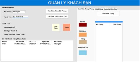 Github Buiminhnhut114hotelmanager Ứng Dụng Quản Lý Khách Sạn Sử