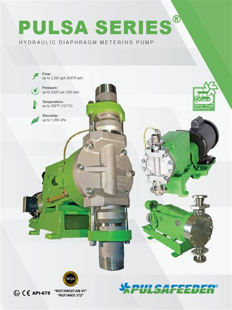 Pulsabrochure Pdf Pump Valve