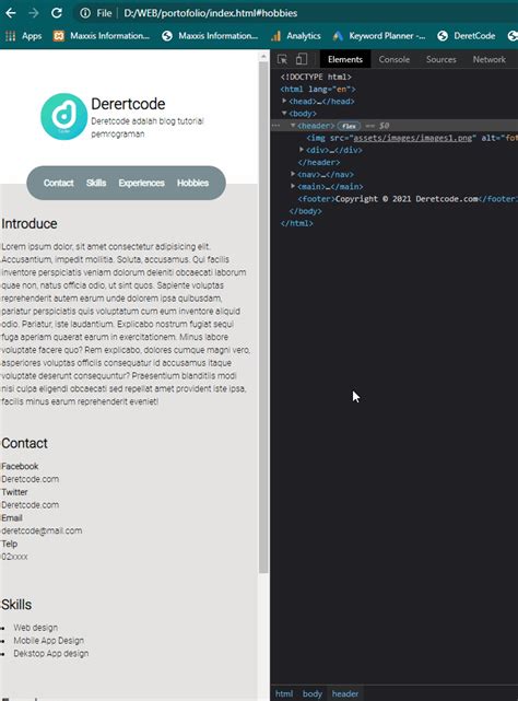 Tutorial Belajar Css Desain Halaman Web Dengan Css