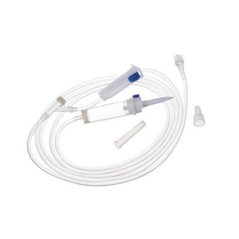 Admin Infusion Set With 1 Y Site Without Needle 20 Drops