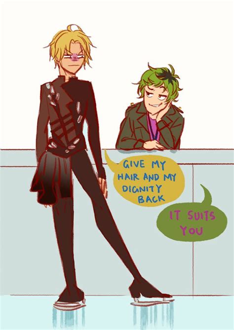 Magnus Chase And Alex Fierro Yuri On Ice Parody Fierrochase