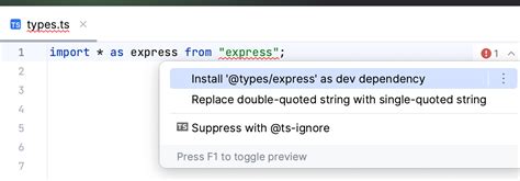 Typescript Webstorm 文档