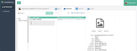 Cubebackup Basic Operation Guide For End Users With Microsoft Oauth