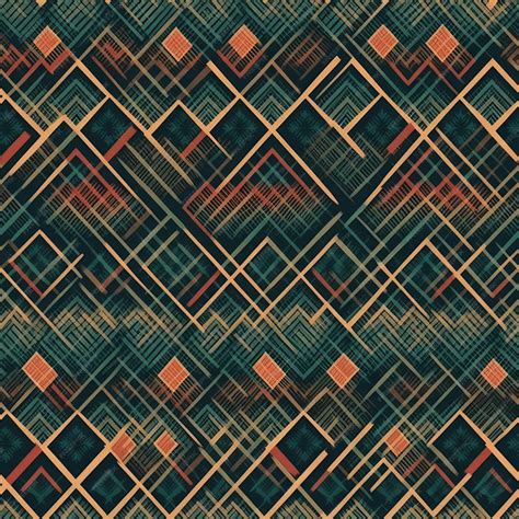 Premium Photo Geometric Pattern With Repeating Diamond Shape Infinite Seamless Backgrounds