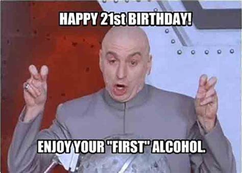 21st Birthday Drinking Memes