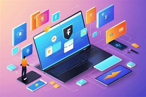 Premium Ai Image File Transfer Concept Illustration