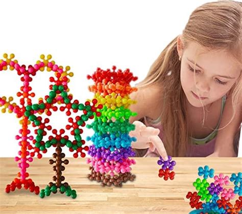 Fourthline Star Links Building Blocks Discs Set Interlocking Solid Plastic Building Blocks Set ...