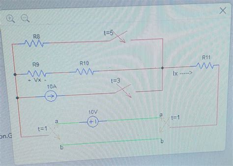 solved determine vx and current ix using voltage curre
