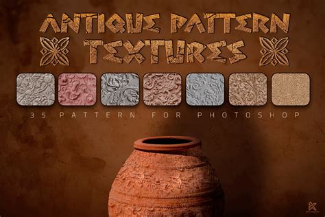 35 Antique Pattern Textures Free Design Resources