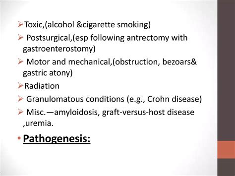 Acute And Chronic Gastritis Ppt