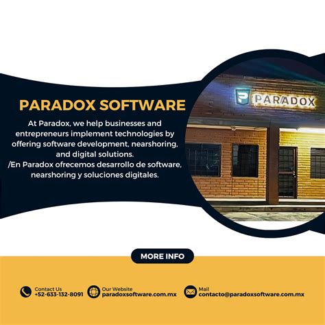 Paradox Software Solutions On Linkedin Softwaredevelopment Nearshoring Innovation