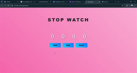 hammas salahuddin on linkedin webdevelopment javascript stopwatch