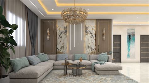 تصميم داخلي نيو كلاسيك معيشة 3d Max مستقل