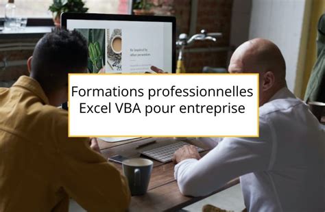 Formations Professionnelles Excel VBA Pour Entreprise